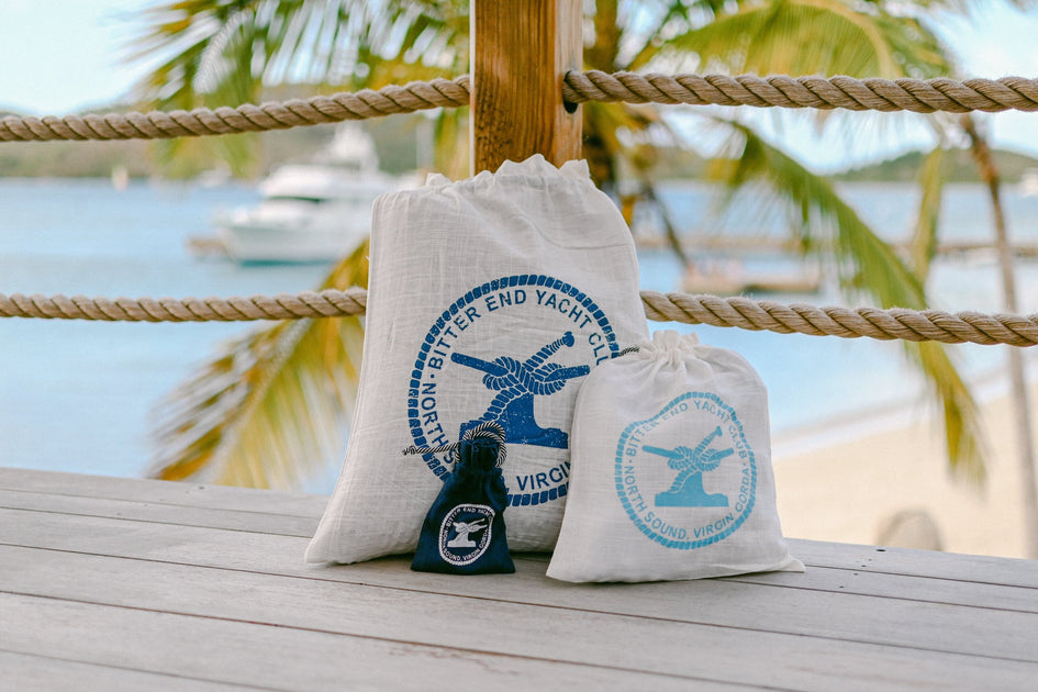 Linen Bitter End Gift Bag | White– Bitter End Provisions